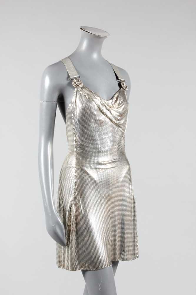 Lot 154 - A fine Gianni Versace silver-mesh cocktail