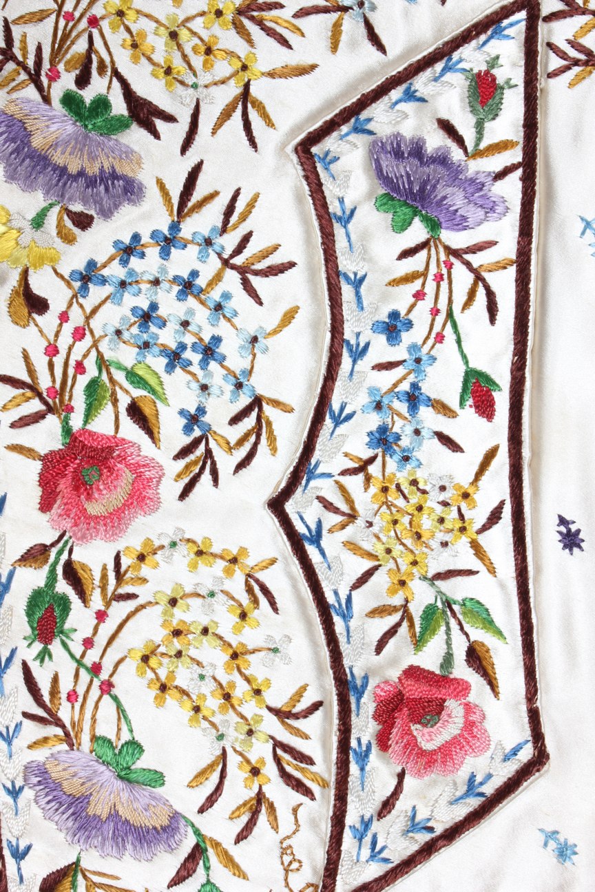 Lot 146 - An embroidered gentleman's waistcoat early