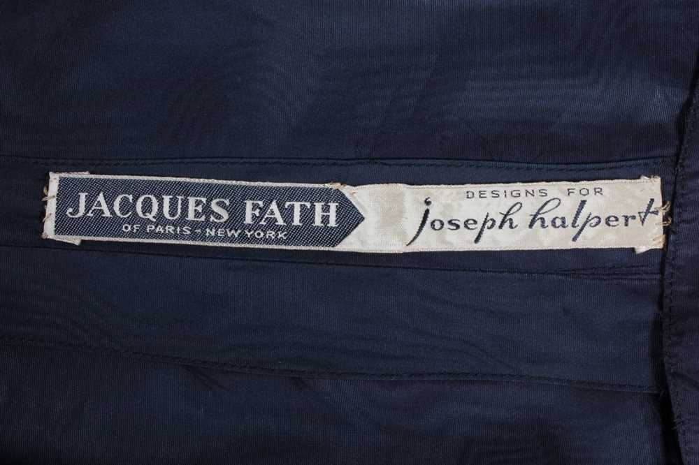 Lot 284 - A Jacques Fath for Joseph Halpert black