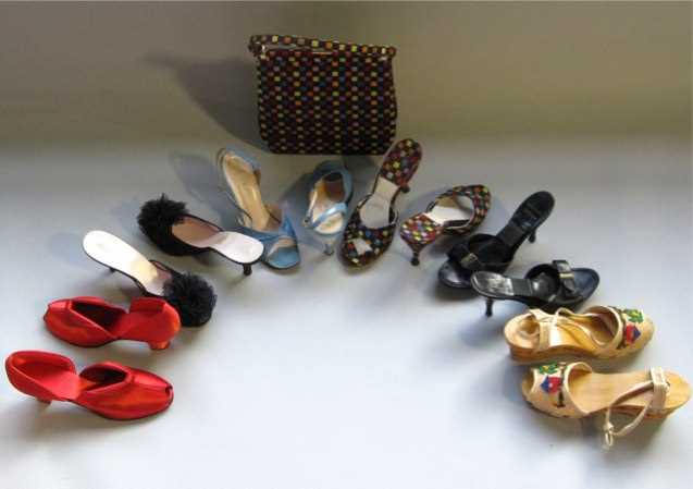 Lot 359 - An interesting collection of shoes,