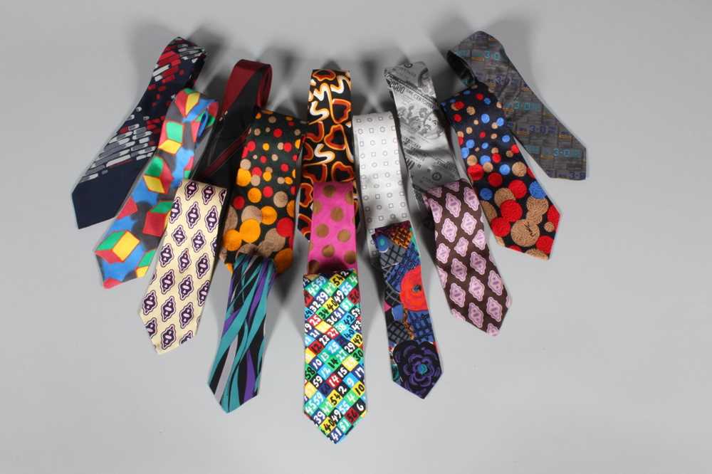 Lot 149 - A group of fifteen ties, 1960s-80s, mainly