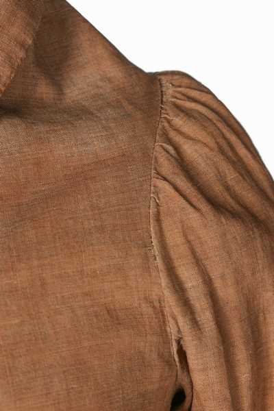 Lot 94 - A rare young man's nankeen tailcoat, 1815-20,