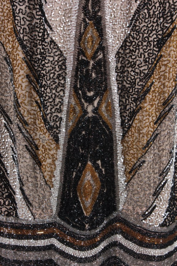Lot 70 - A good beaded flapper dress, circa 1928,