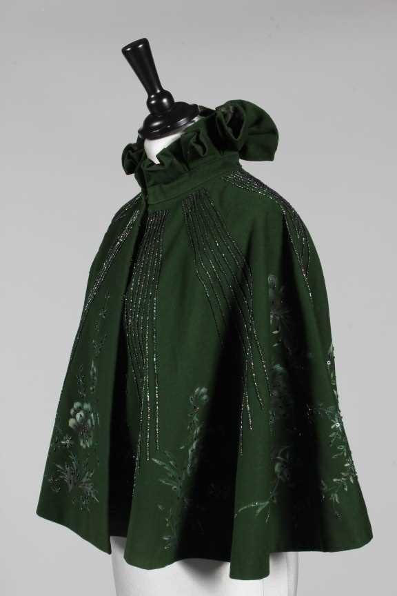 Lot 361 - Three attractive evening capes, comprising: