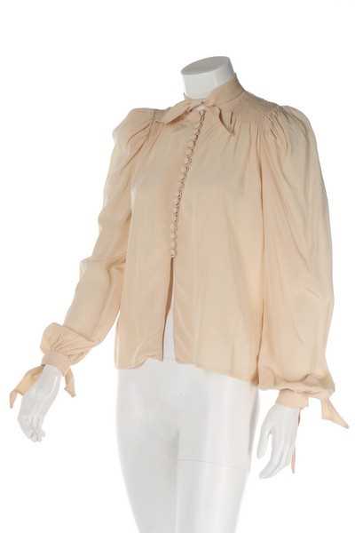 Lot 244 - Three Alice Pollock blouses, late