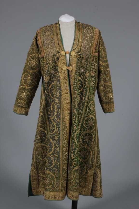 Lot 76 - A lavishly embroidered nobleman's coat,