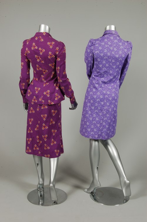 Lot 345 - Three Biba purple ensembles, late 1960s