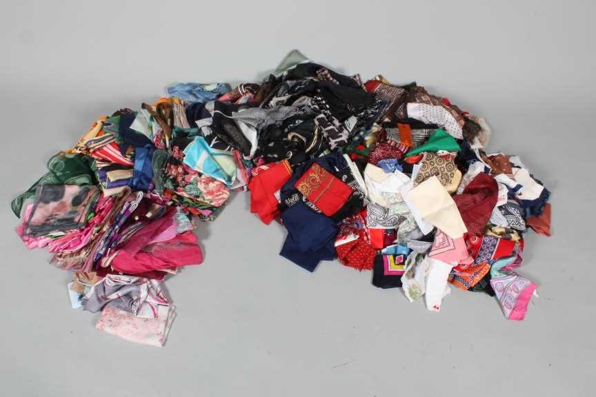 Lot 356 - A large group of assorted scarves and