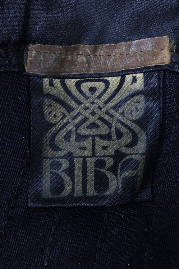 Lot 97 - A Biba gold sequined evening gown, early