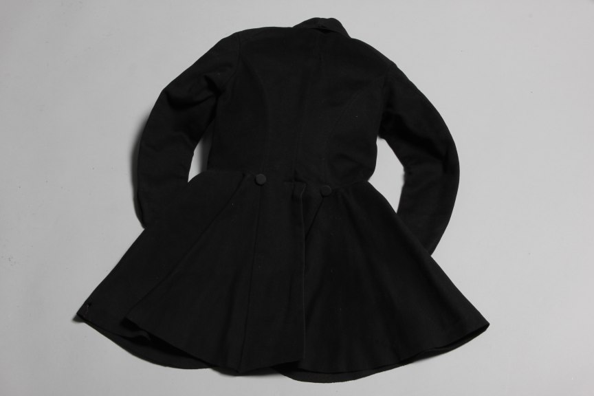 Lot 30 - A miniature sample riding habit, circa 1860,