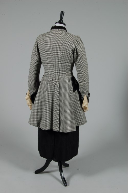 Lot 127 - Six black Edwardian bodices, jackets,