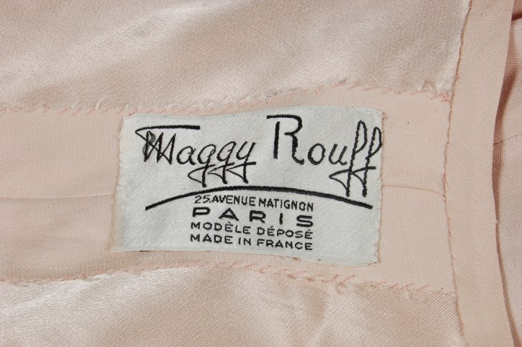 Lot 295 - A Maggy Rouff couture sequined cocktail