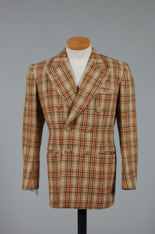 Lot 314 - A Tommy Nutter checked wool jacket, early