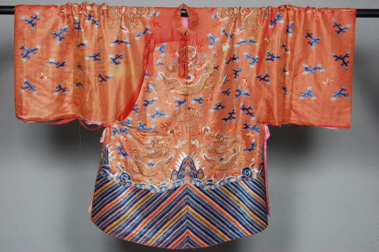 Lot 71 - Three Chinese robes, early 20th century,