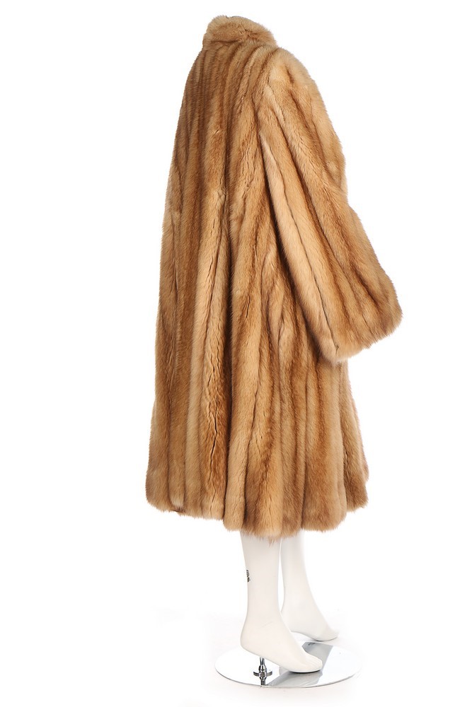 Lot 91 - A Slupinkski golden sable coat, 1980s,