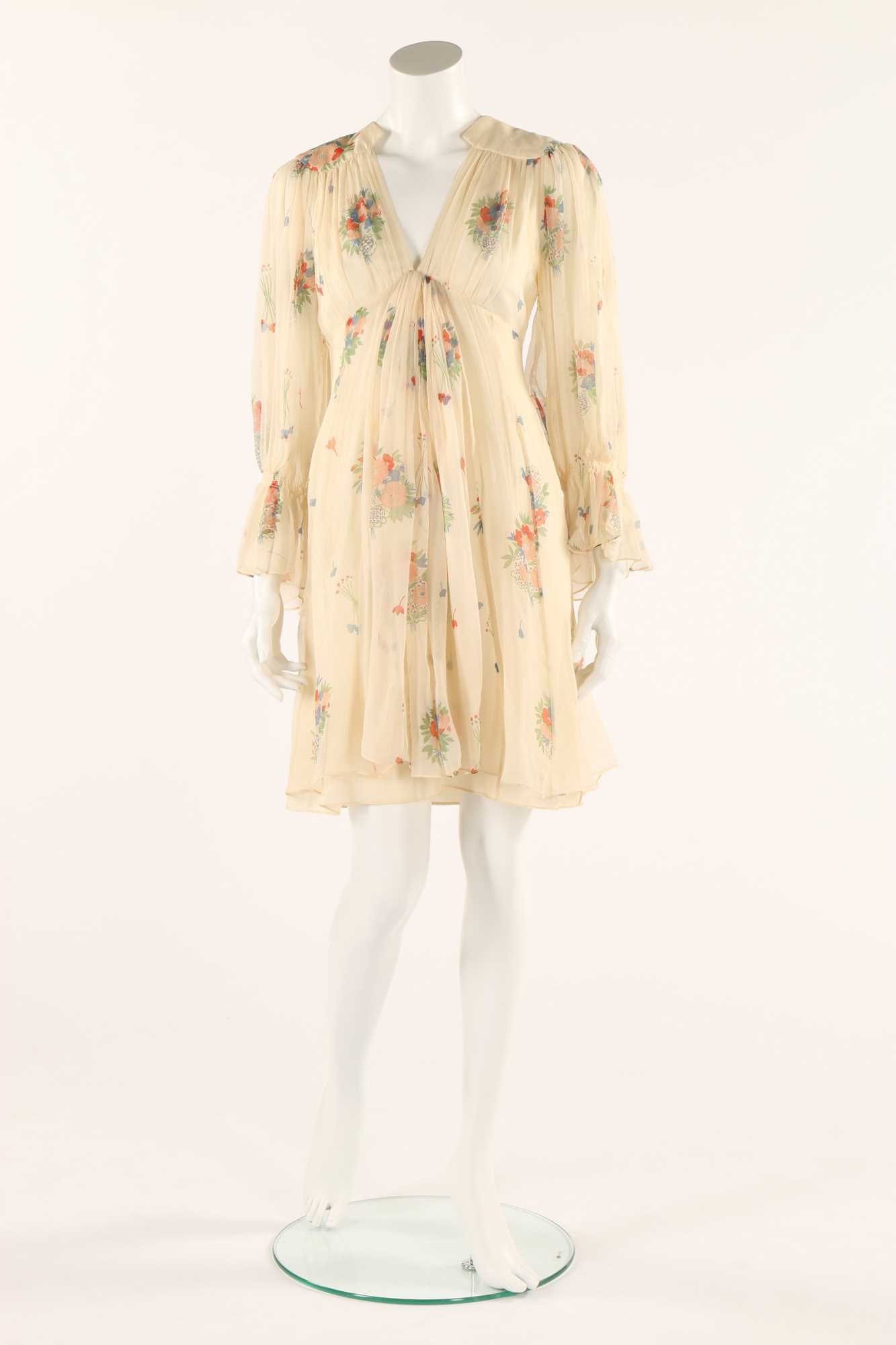 Lot 180 - An Ossie Clark/Celia Birtwell printed summer