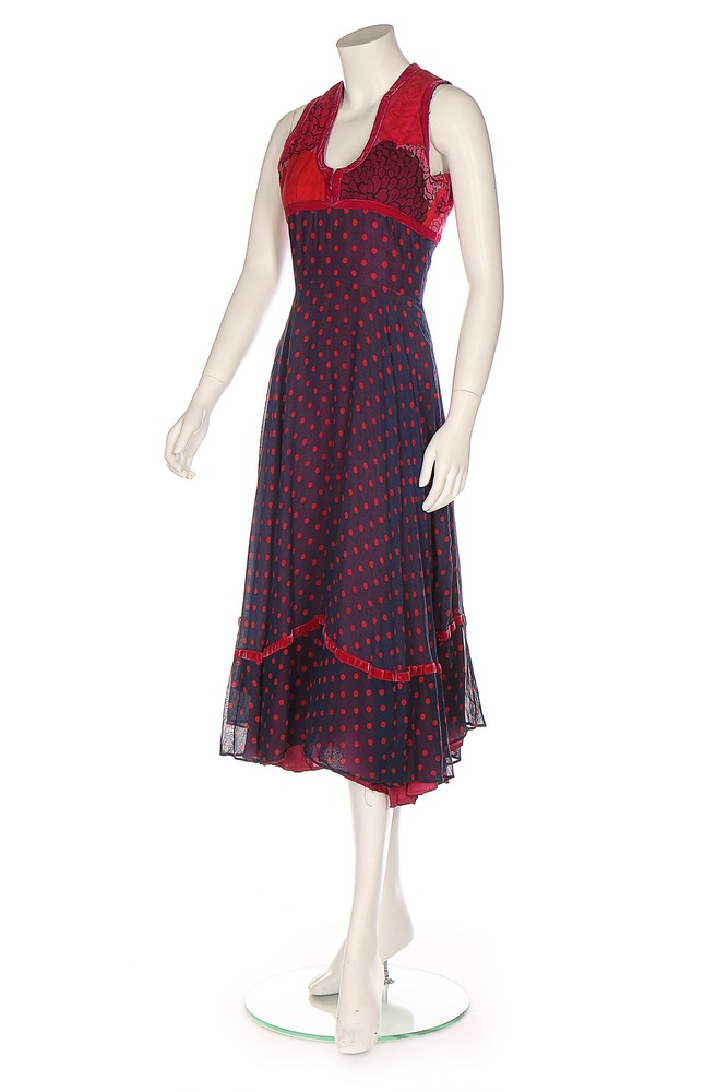 Lot 264 - A Thea Porter 'gypsy' dress, circa 1970,