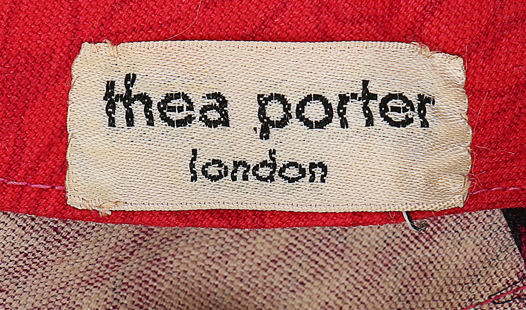 Lot 264 - A Thea Porter 'gypsy' dress, circa 1970,