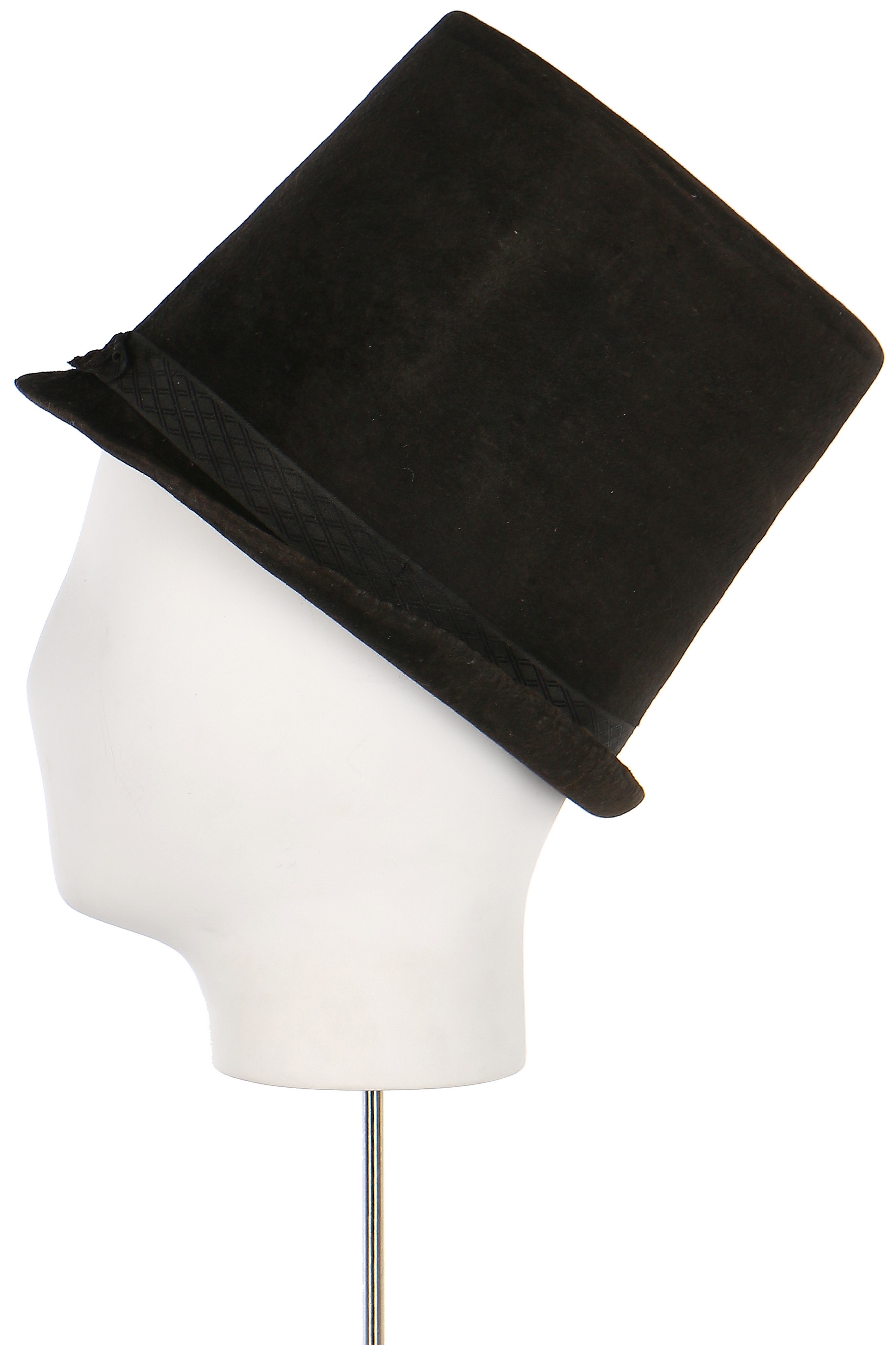 Lot 341 - An unusual top hat, Zeeland, Dutch, mid-19th