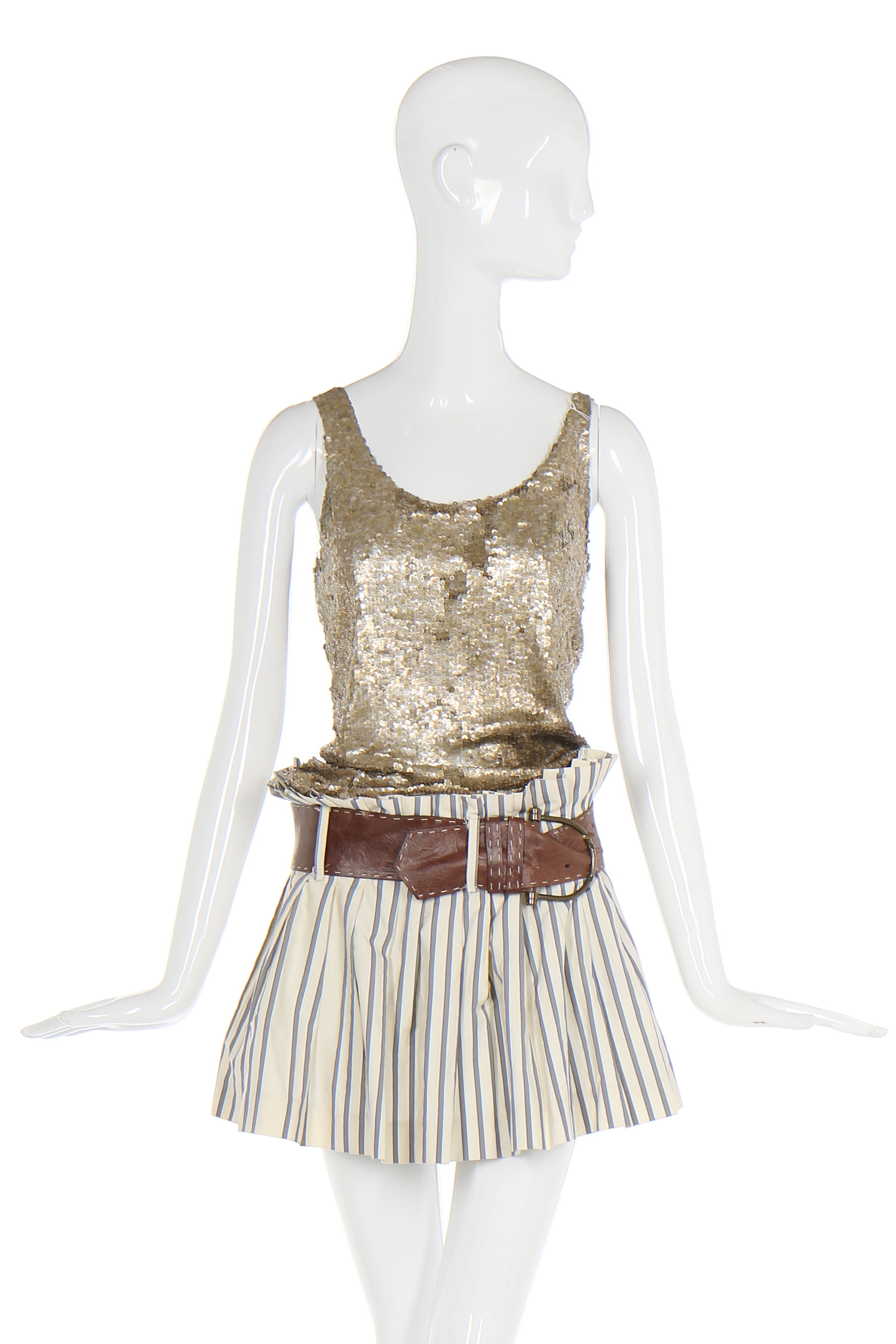 Lot 21 - Alexander McQueen 'Buccaneer' ensemble,