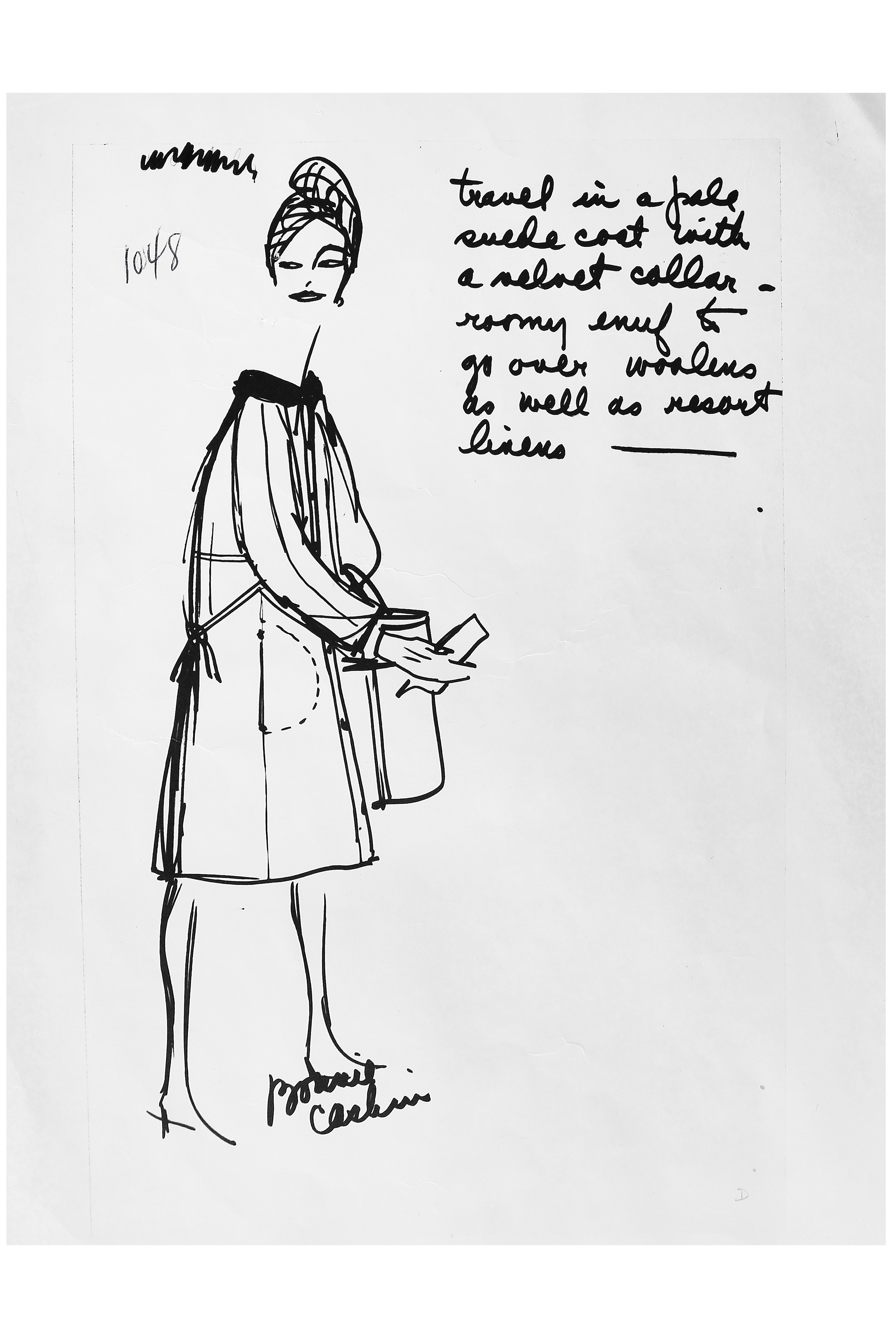 Lot 100 - A group of Bonnie Cashin clothing, 1950s-70s,