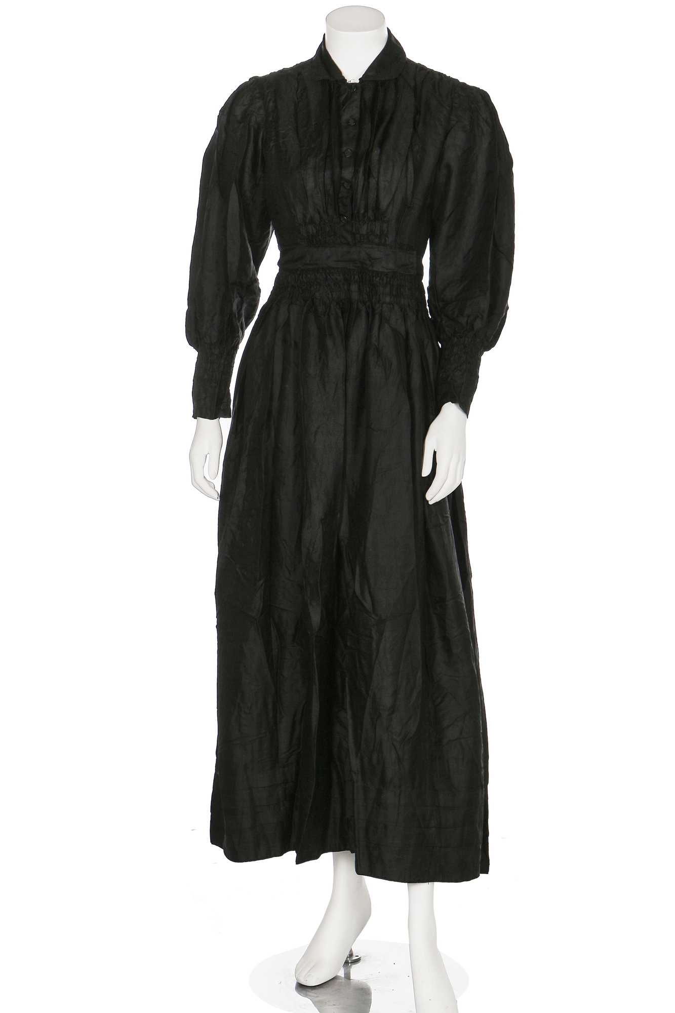 Lot 361 - Two black R.Duffy dresses, American, circa