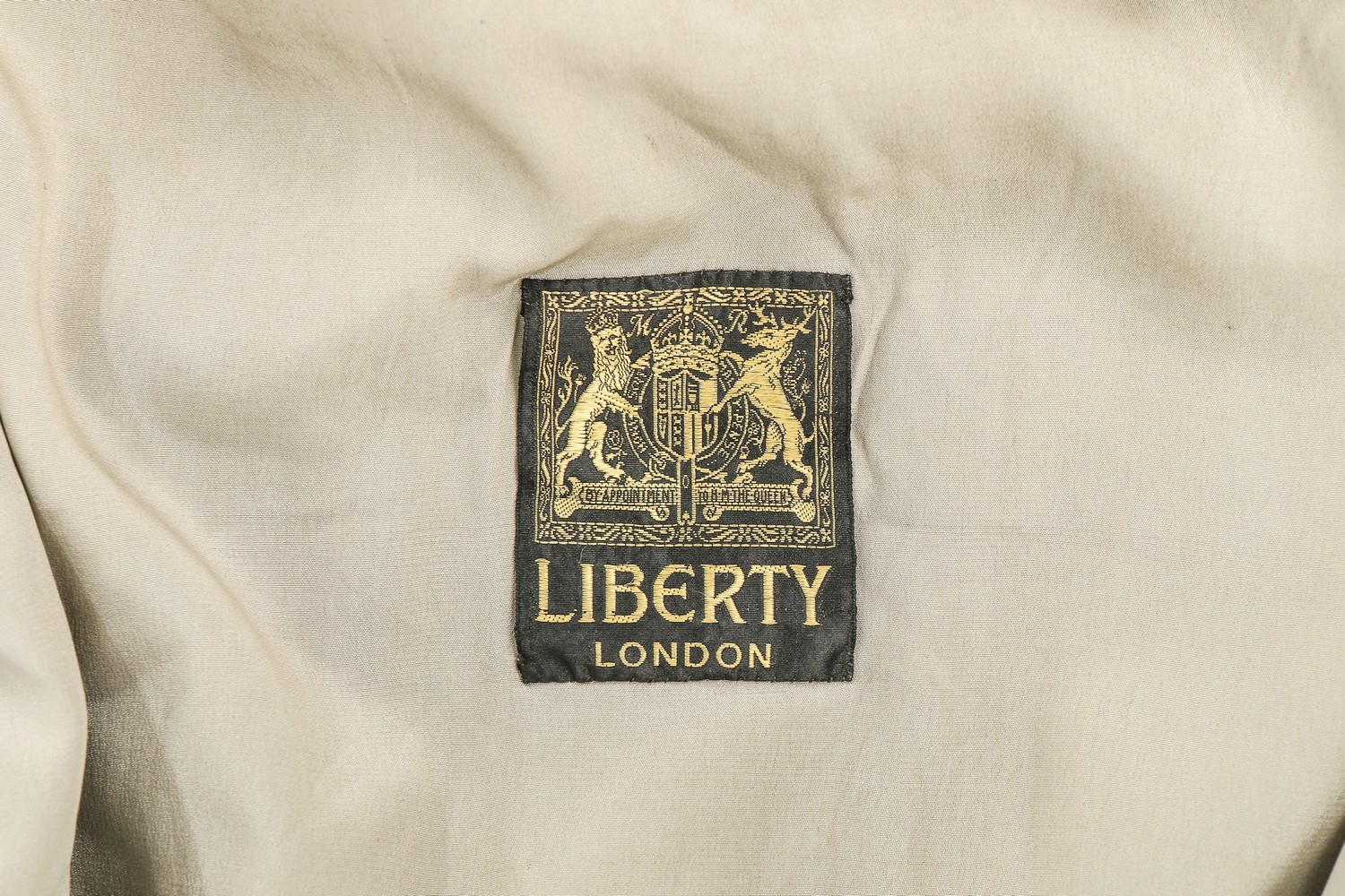 Lot 125 - A Liberty of London black velvet opera coat,