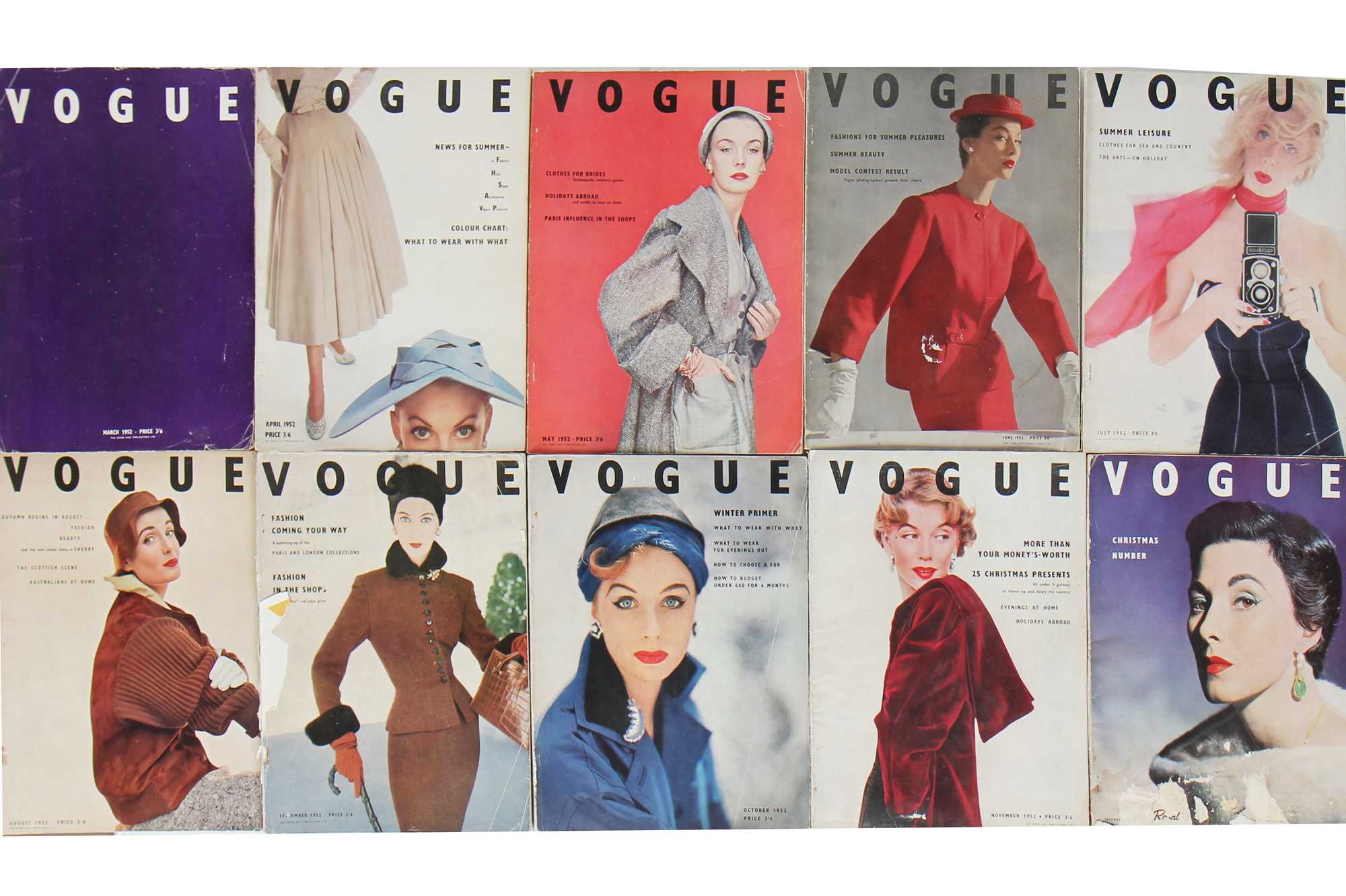 Lot 225 - British Vogue, 1952