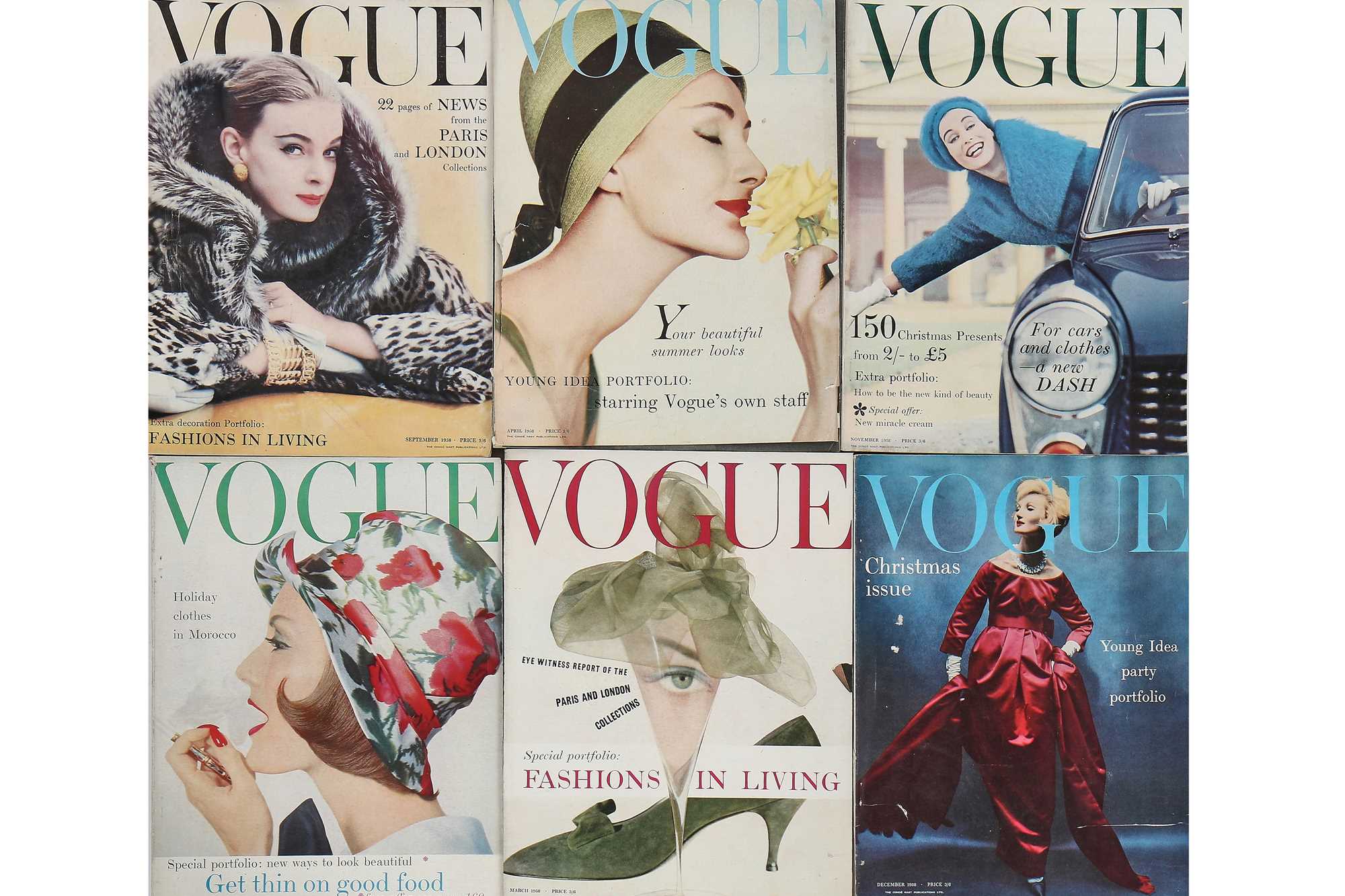Lot 363 - British Vogue, 1958,