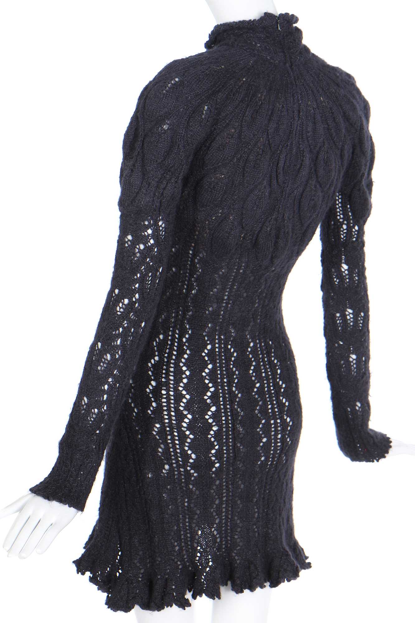 Lot 205 - A Vivienne Westwood lace knit corset dress,