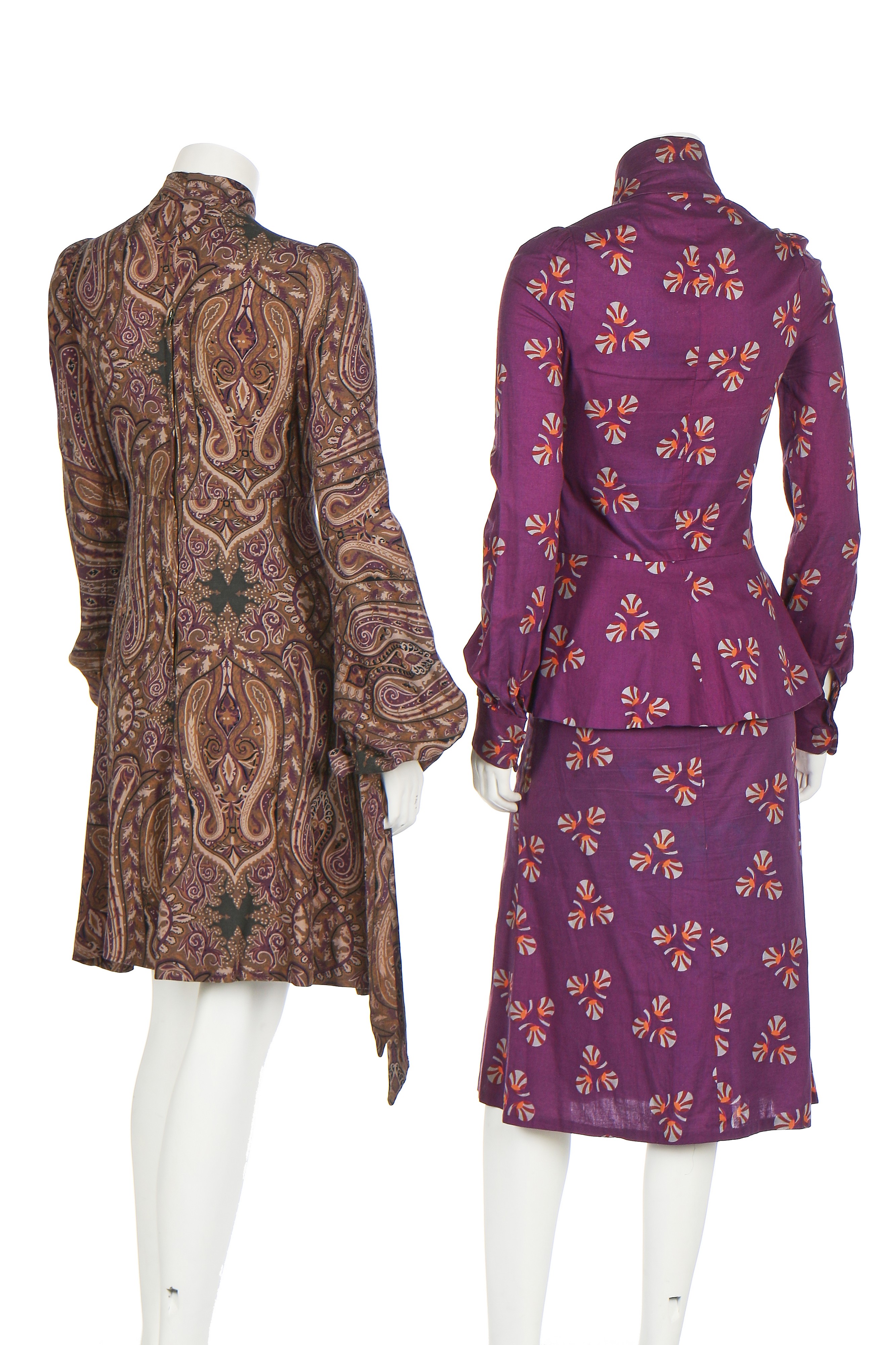 Lot 118 - A group of Biba clothing in shades of purple