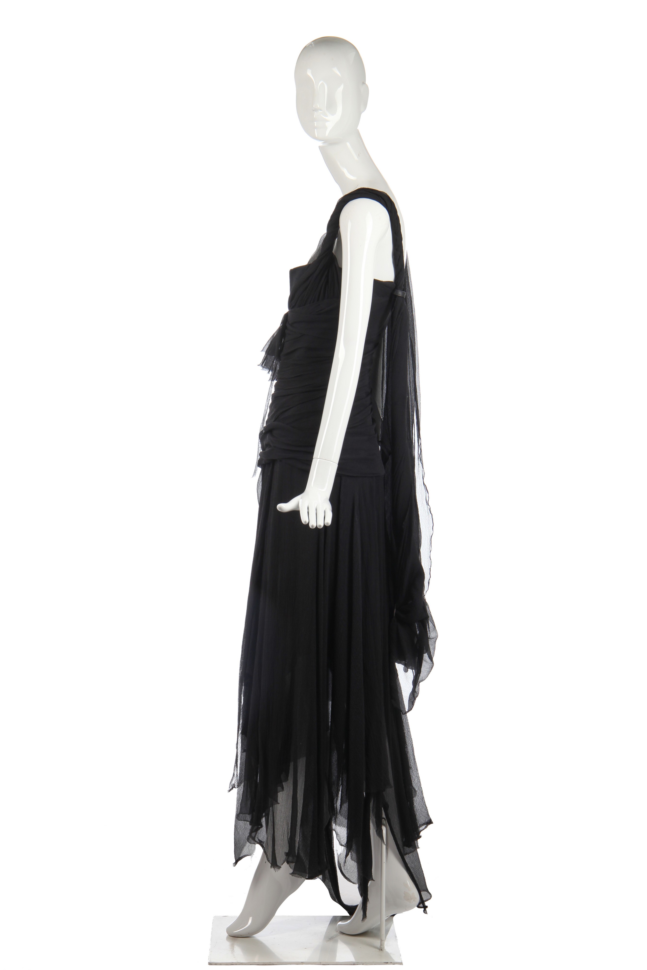 Lot 415 - An Alexander McQueen 'Shipwreck' dress,