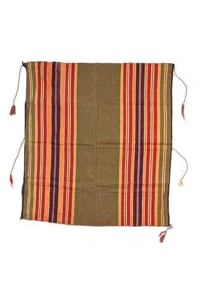 Lot 367 - A woven wool and metal thread Aba robe,