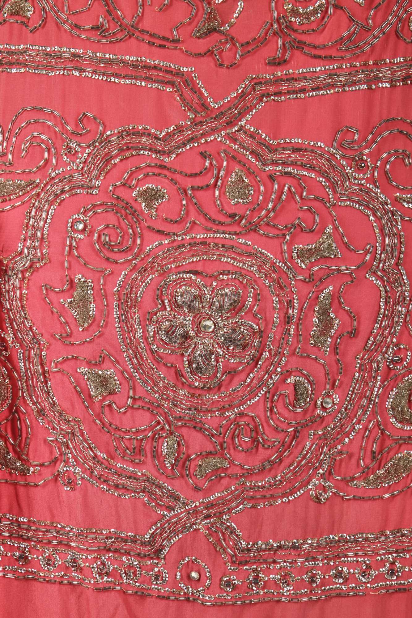 Lot 237 - A rare Alice Bernard evening dress, 1922-25,