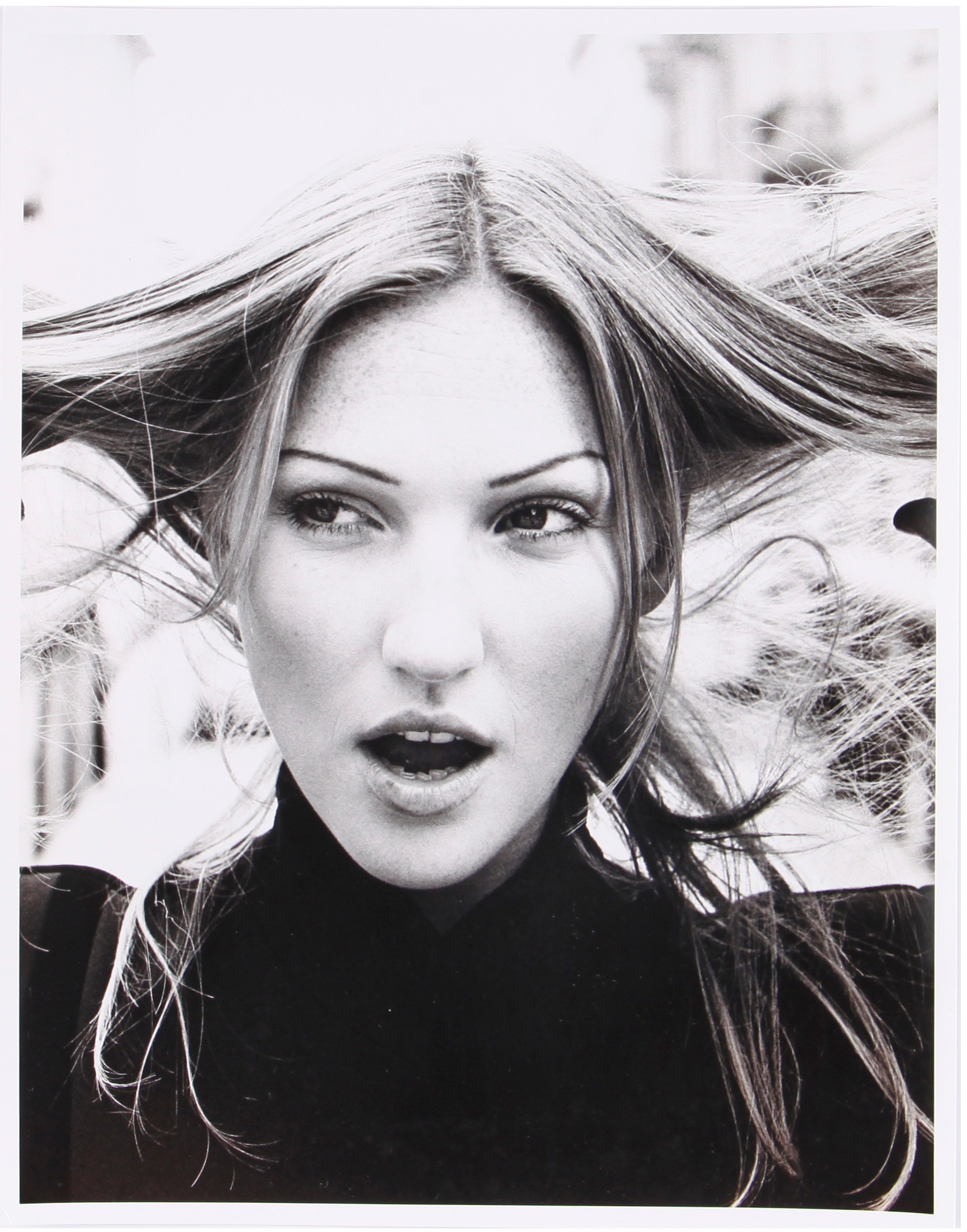 Lot 419 - Michel Haddi gelatin silver portraits, 1980s-