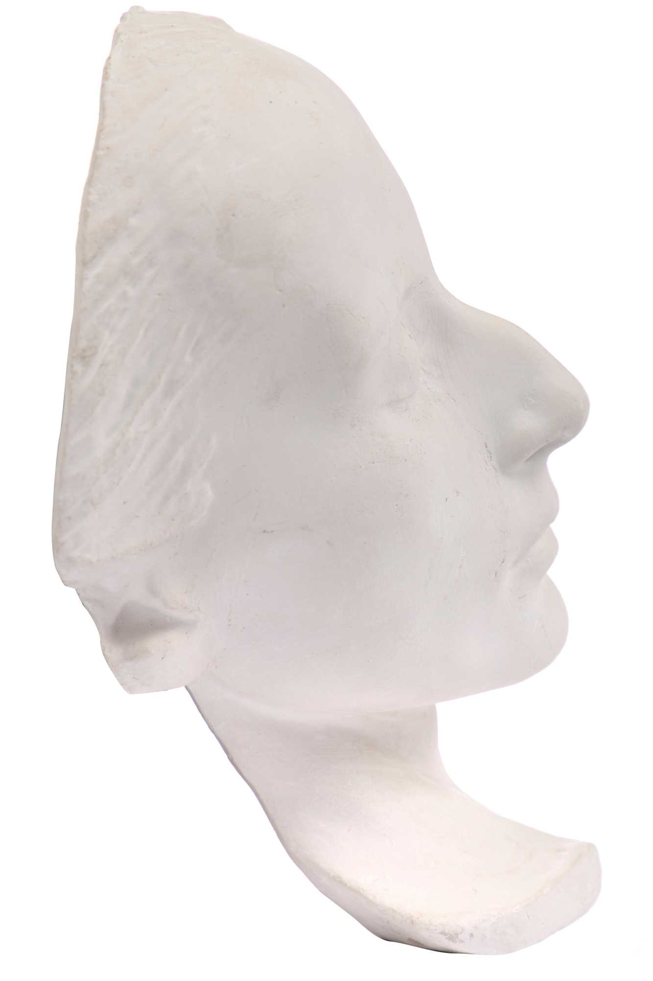 Lot 313 - Anna Pavlova's plaster life mask, by Victor