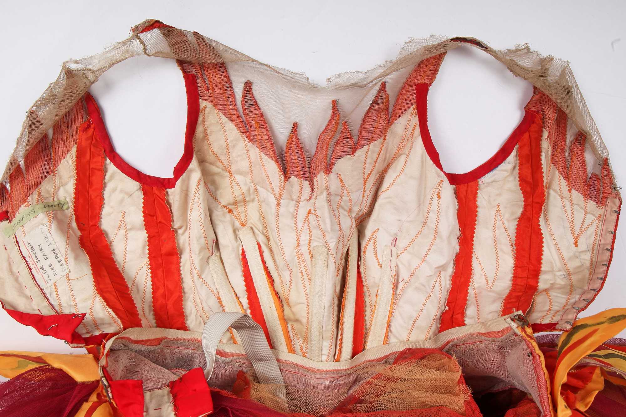Lot 358 - Judith Sinclair's tutu as the Fire Fairy in