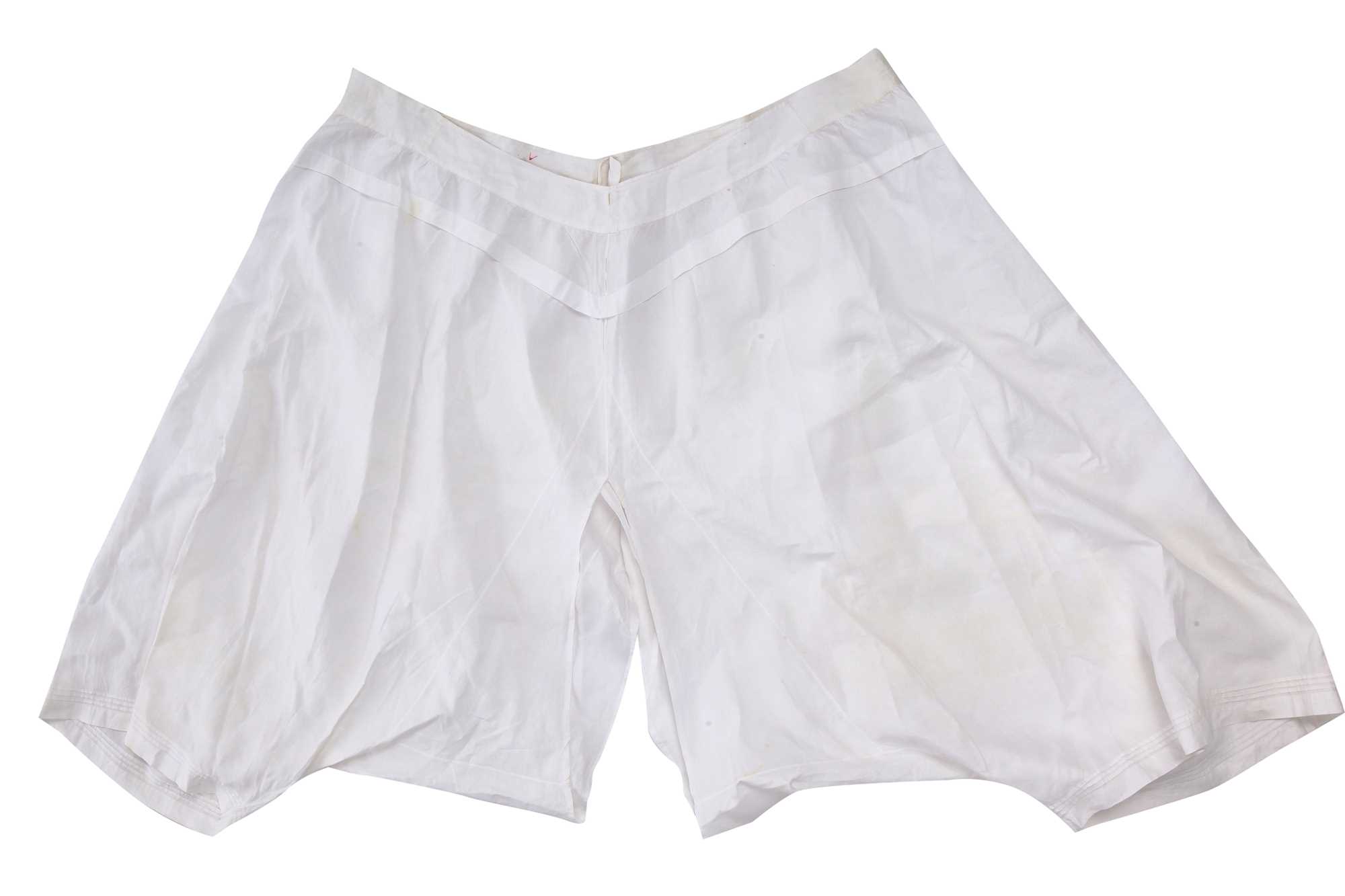 Lot 361 - Queen Victoria's split-drawers, late 19th