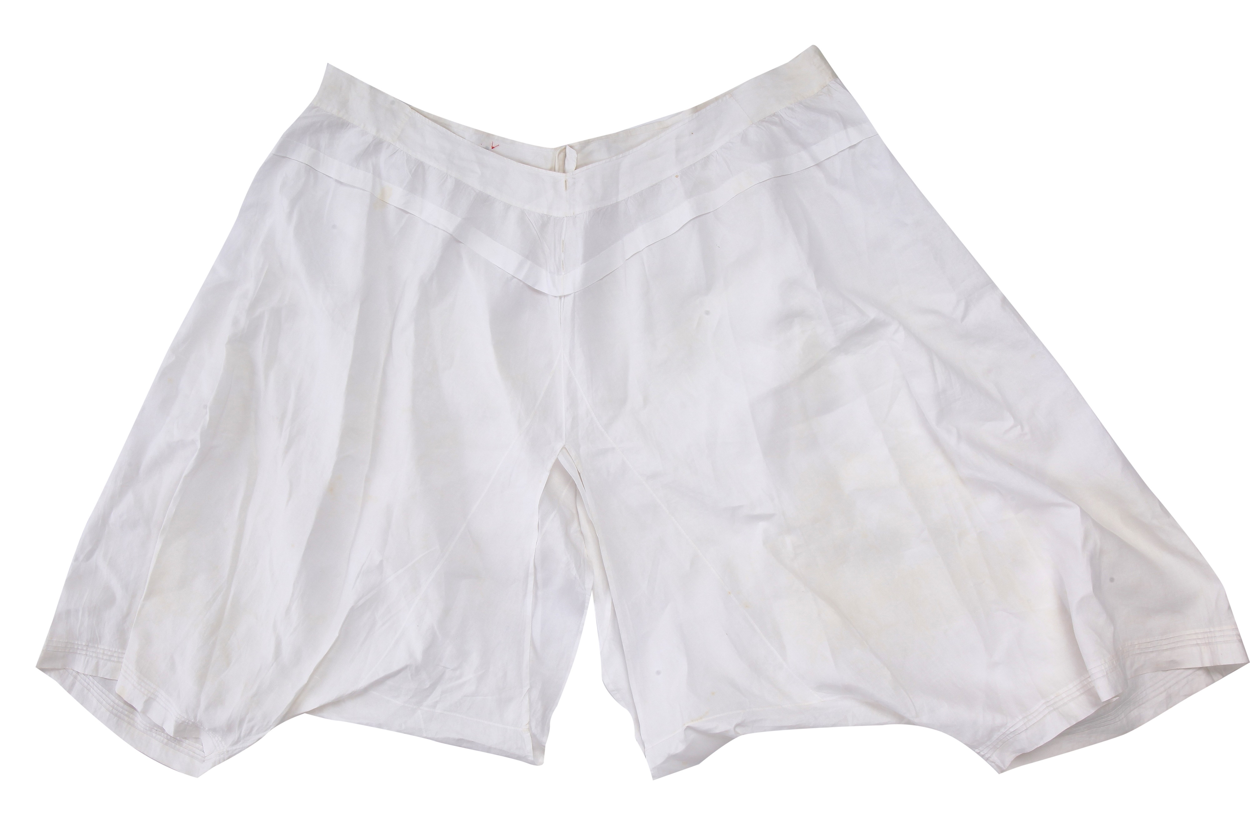 Lot 361 - Queen Victoria's split-drawers, late 19th