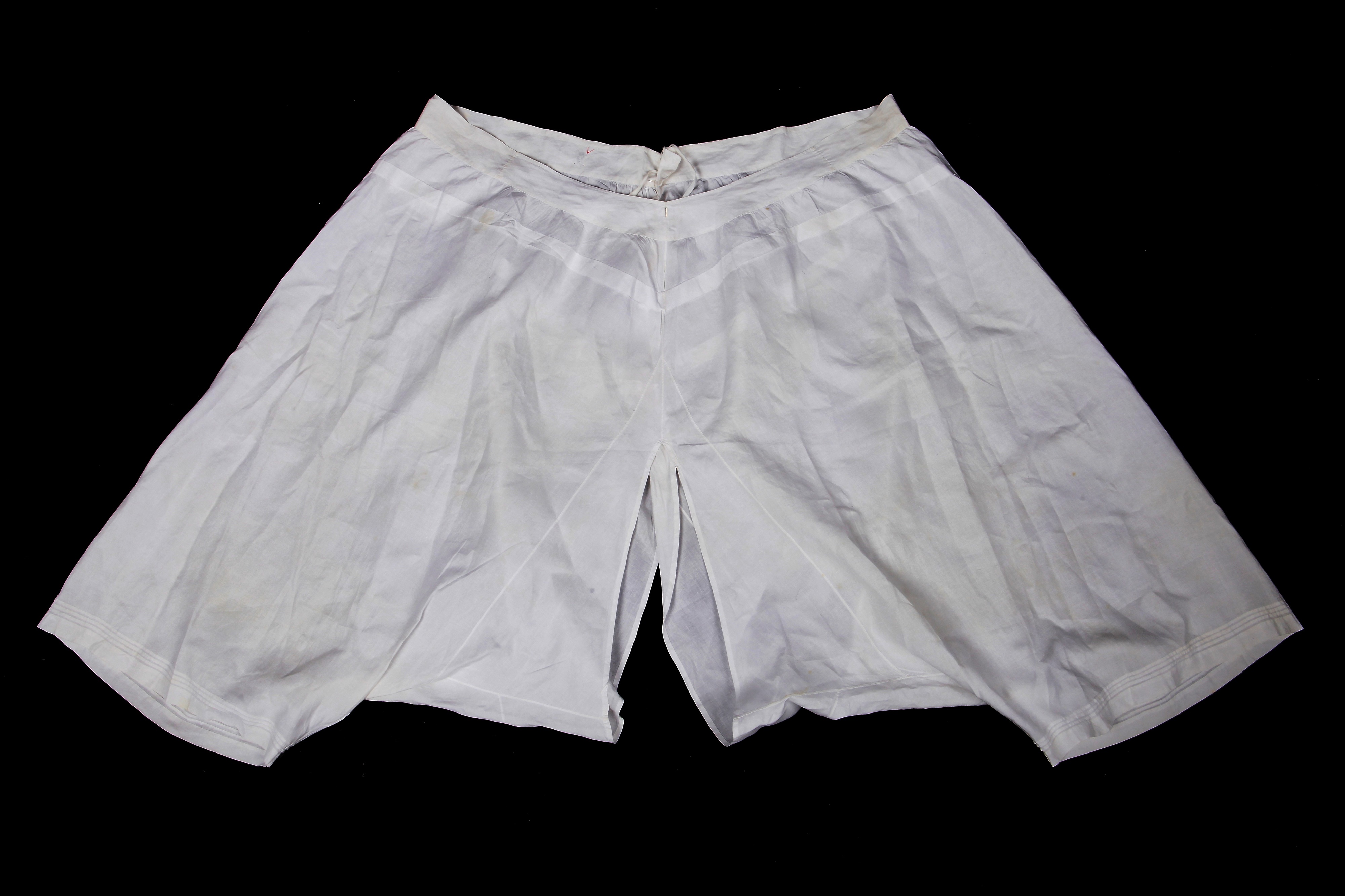 Lot 361 - Queen Victoria's split-drawers, late 19th