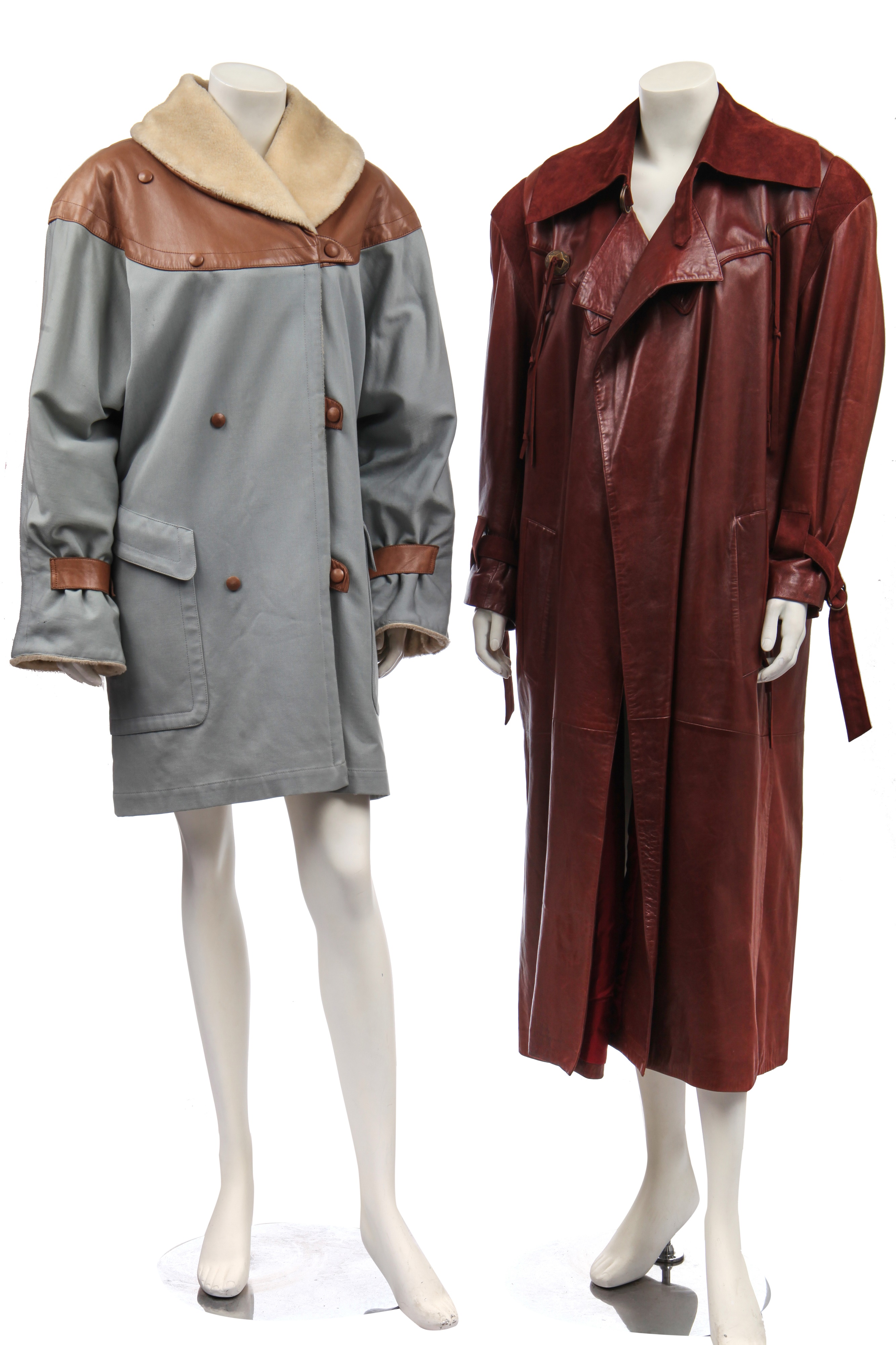 Lot 225 - A group of designer coats, 1980s-1990s,