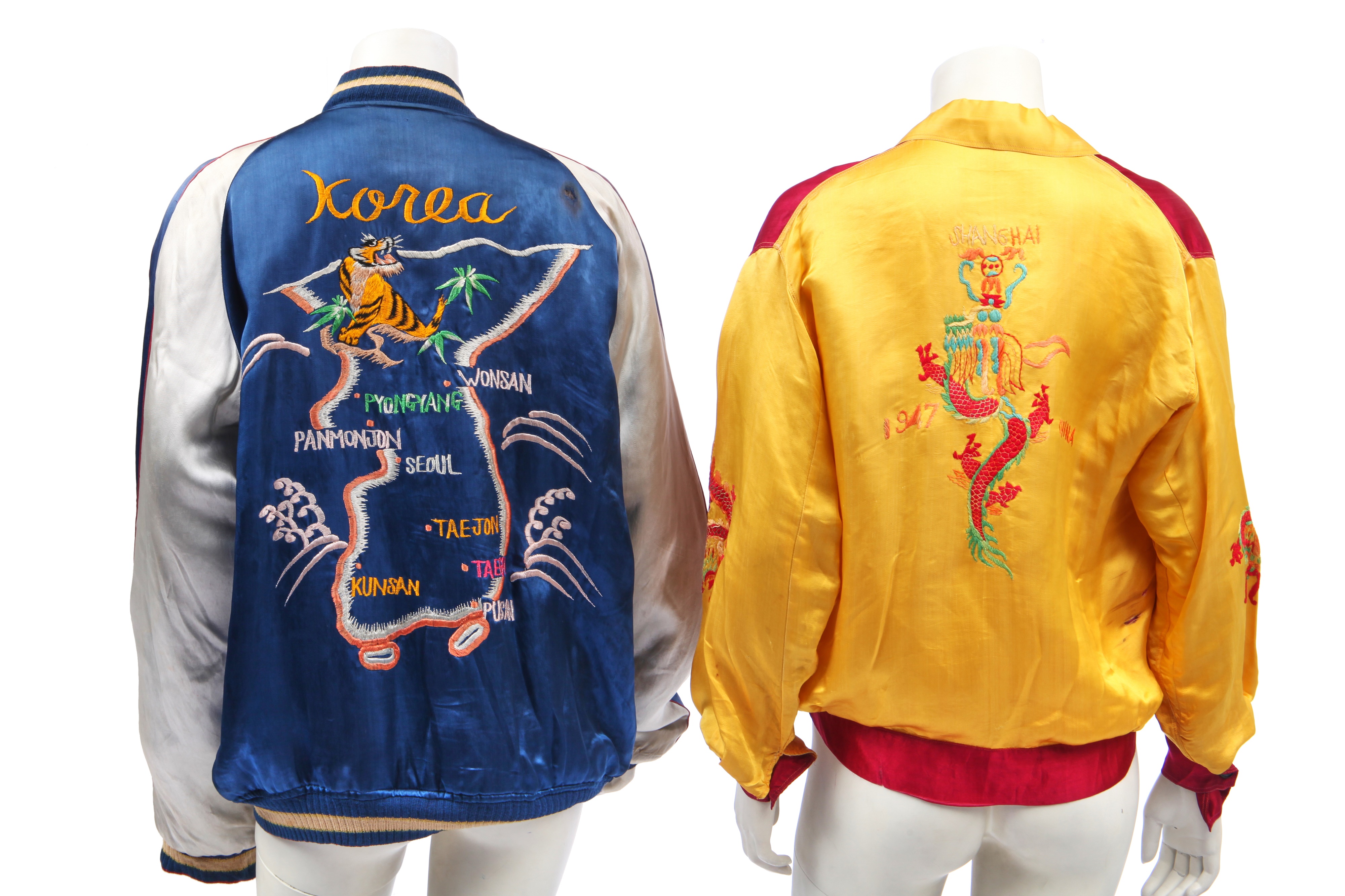 Lot 386 - Two men's Korean tour jackets, late