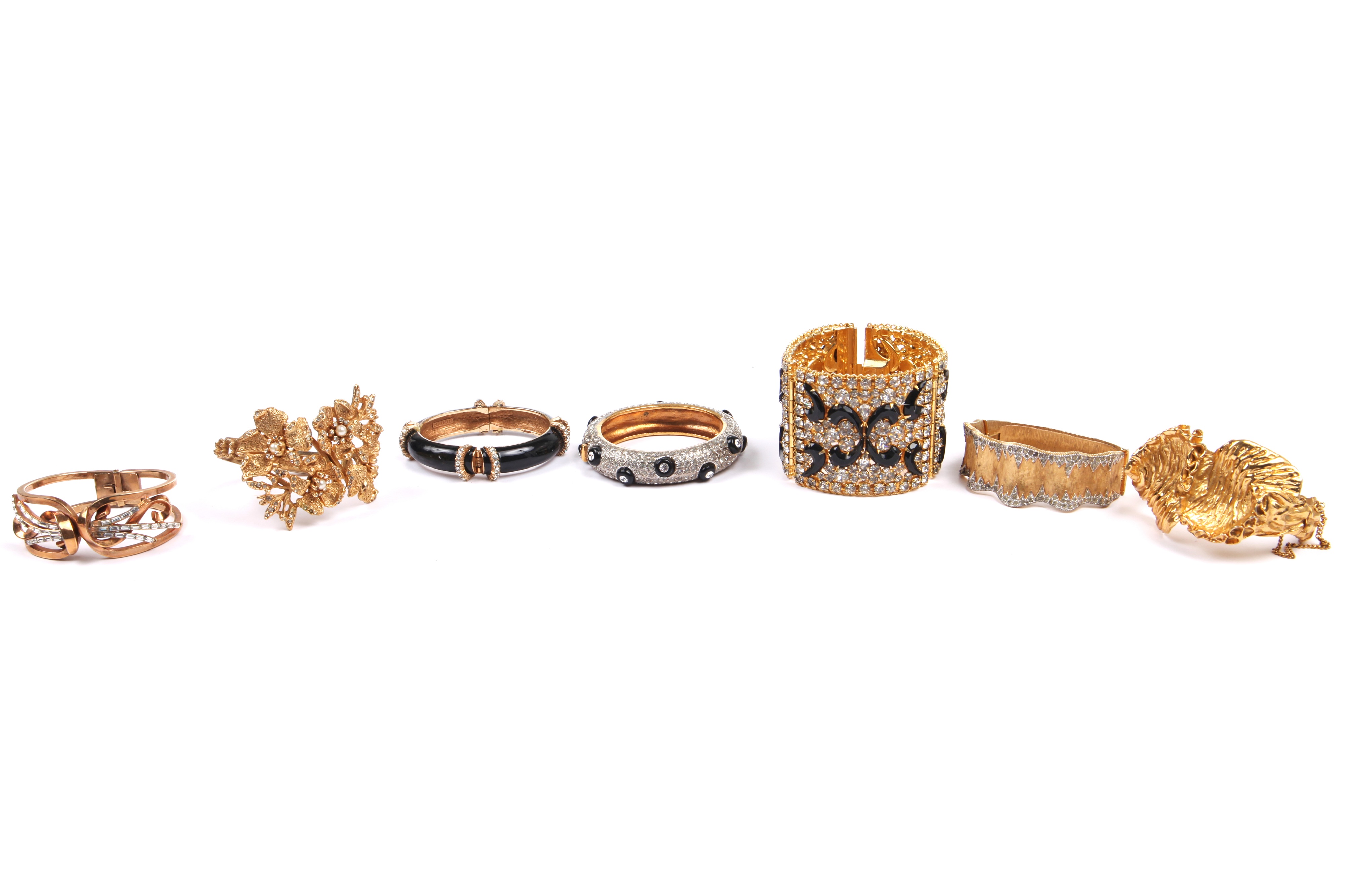 Lot 73 A Group Of Mainly Gilt Metal Jewellery
