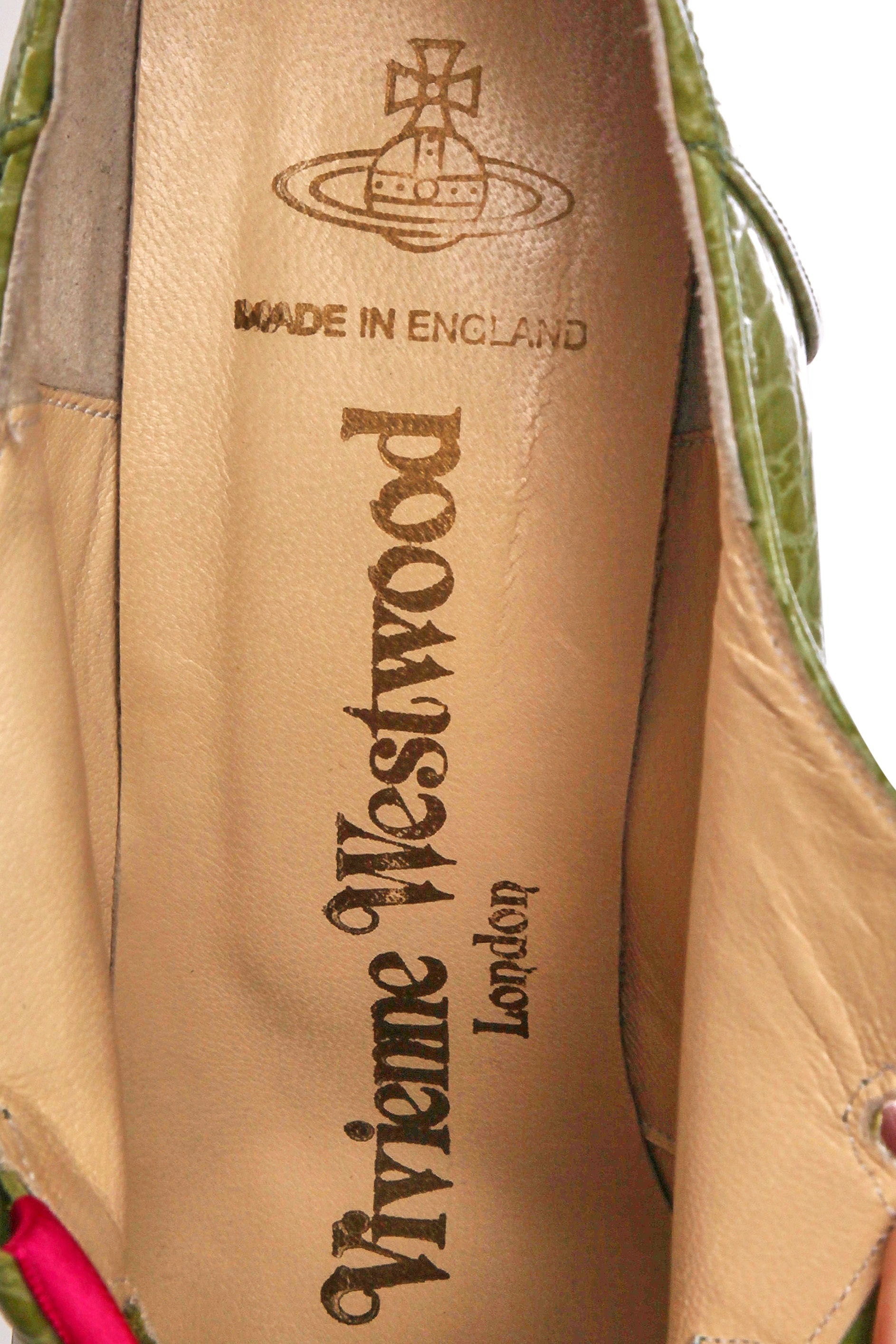 Lot 494 - A rare pair of autographed Vivienne Westwood