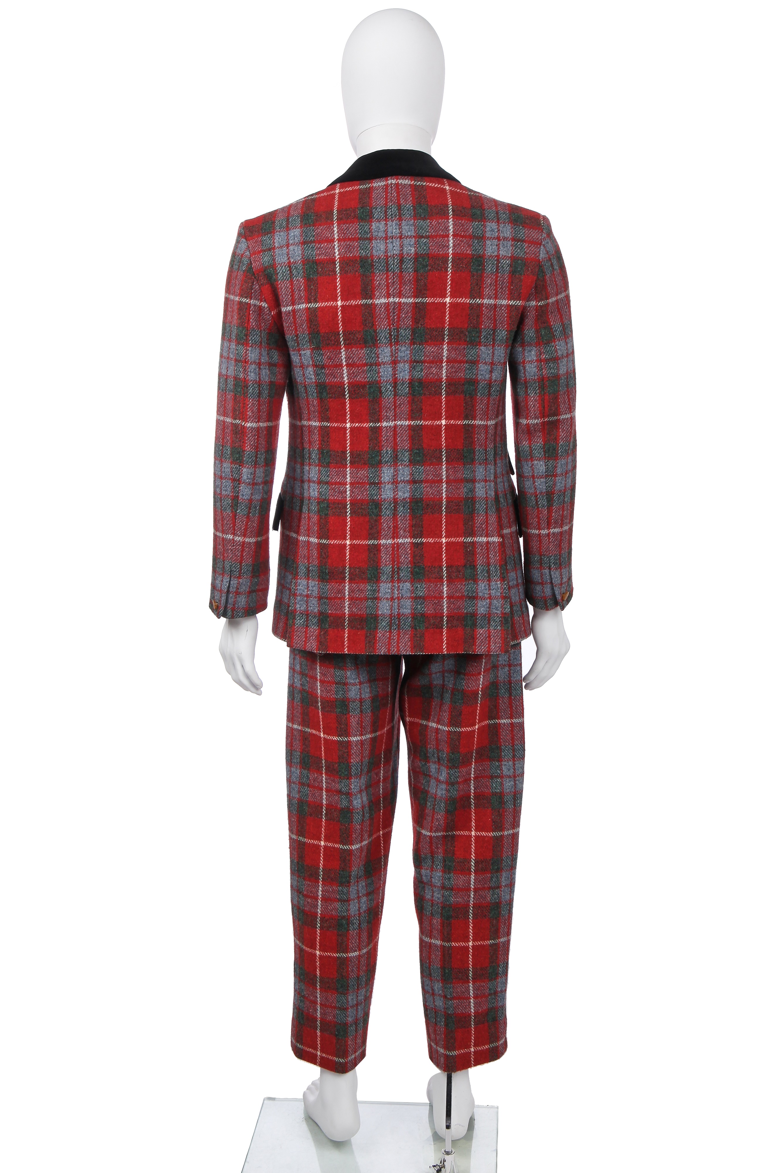 Lot 45 - A Vivienne Westwood men's Harris tweed tartan