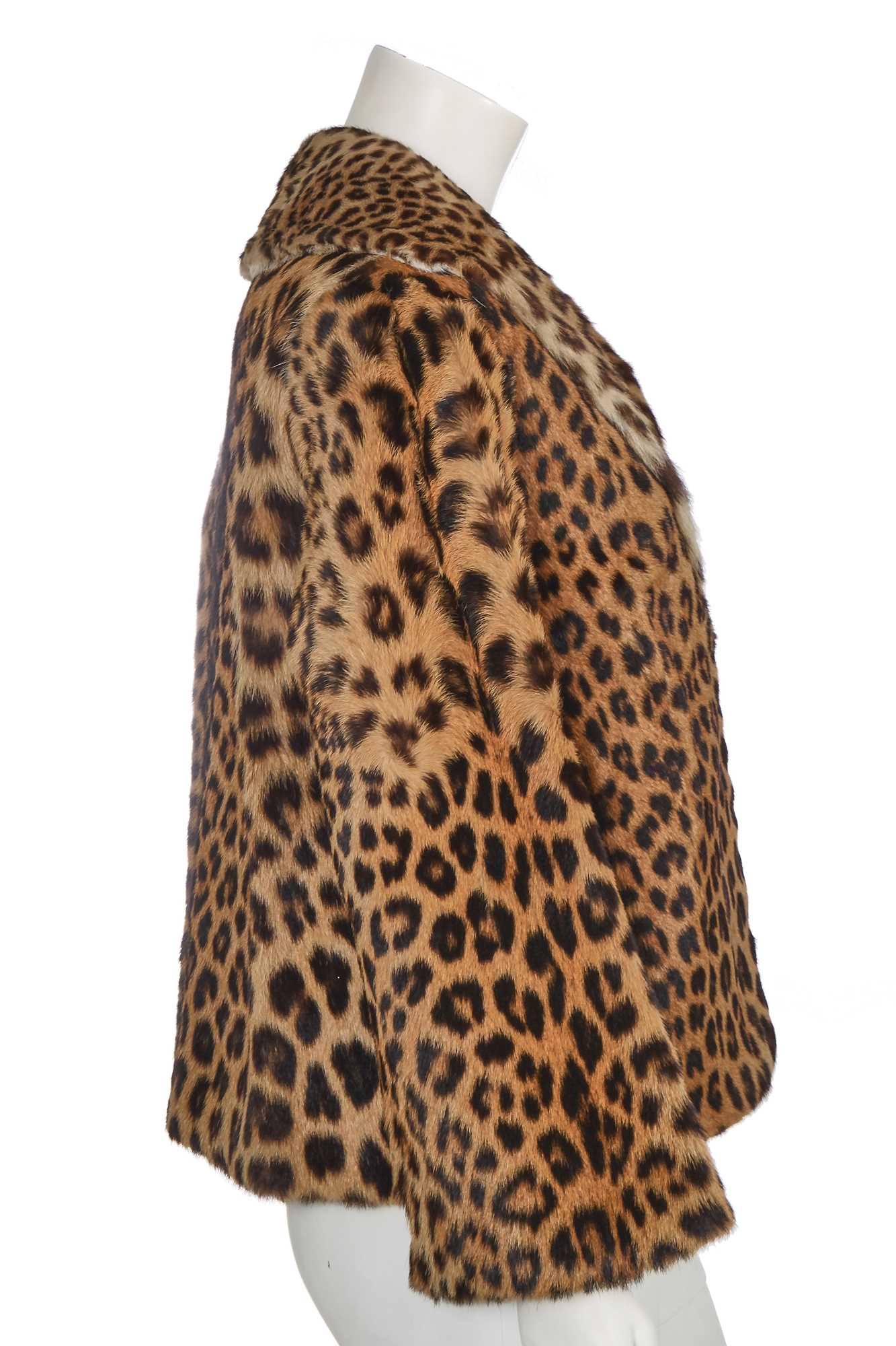 Lot 372 - An R.C. Winterson Ltd. leopard skin jacket,