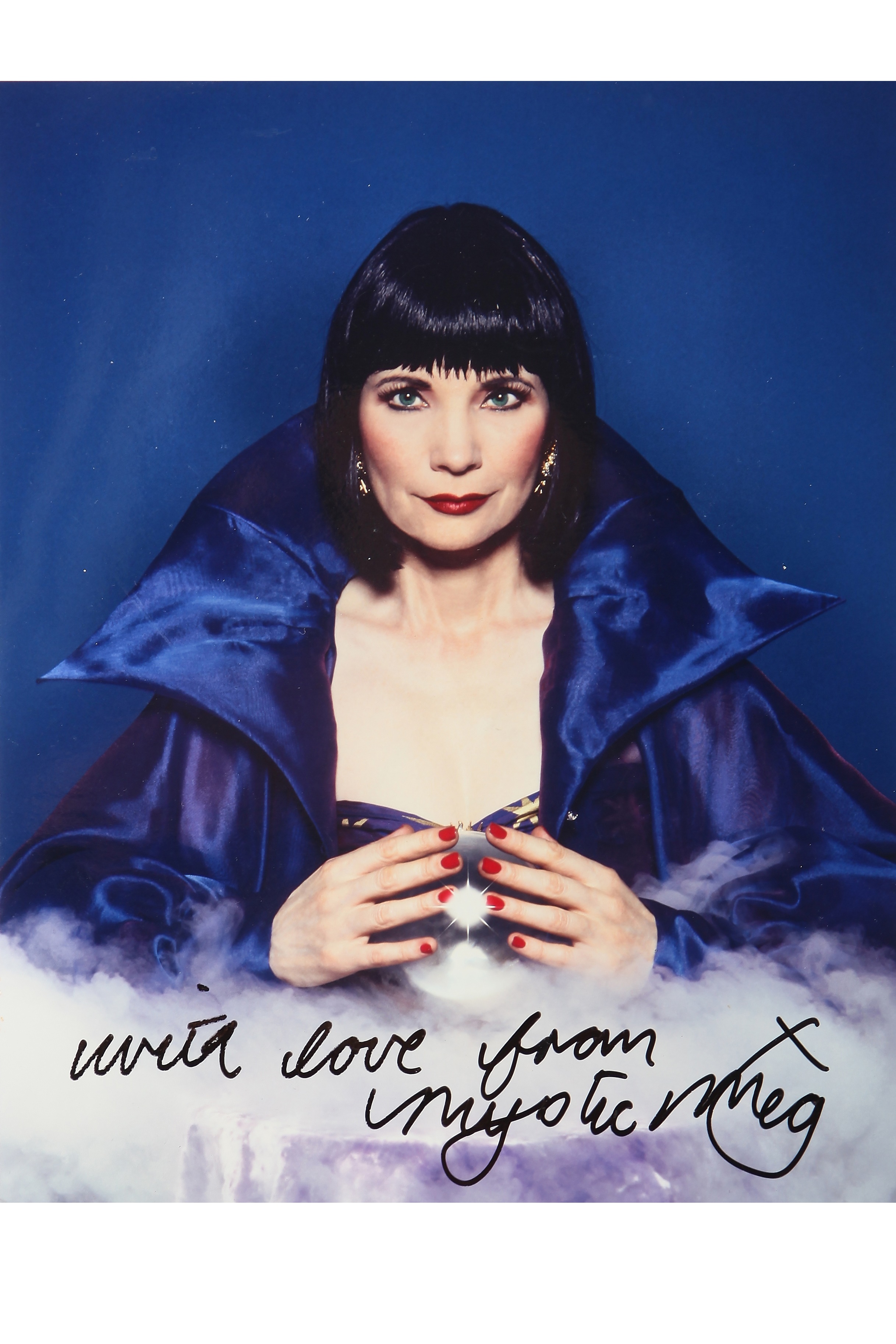 Lot 103 - Mystic Meg's crystal ball, 1990s,