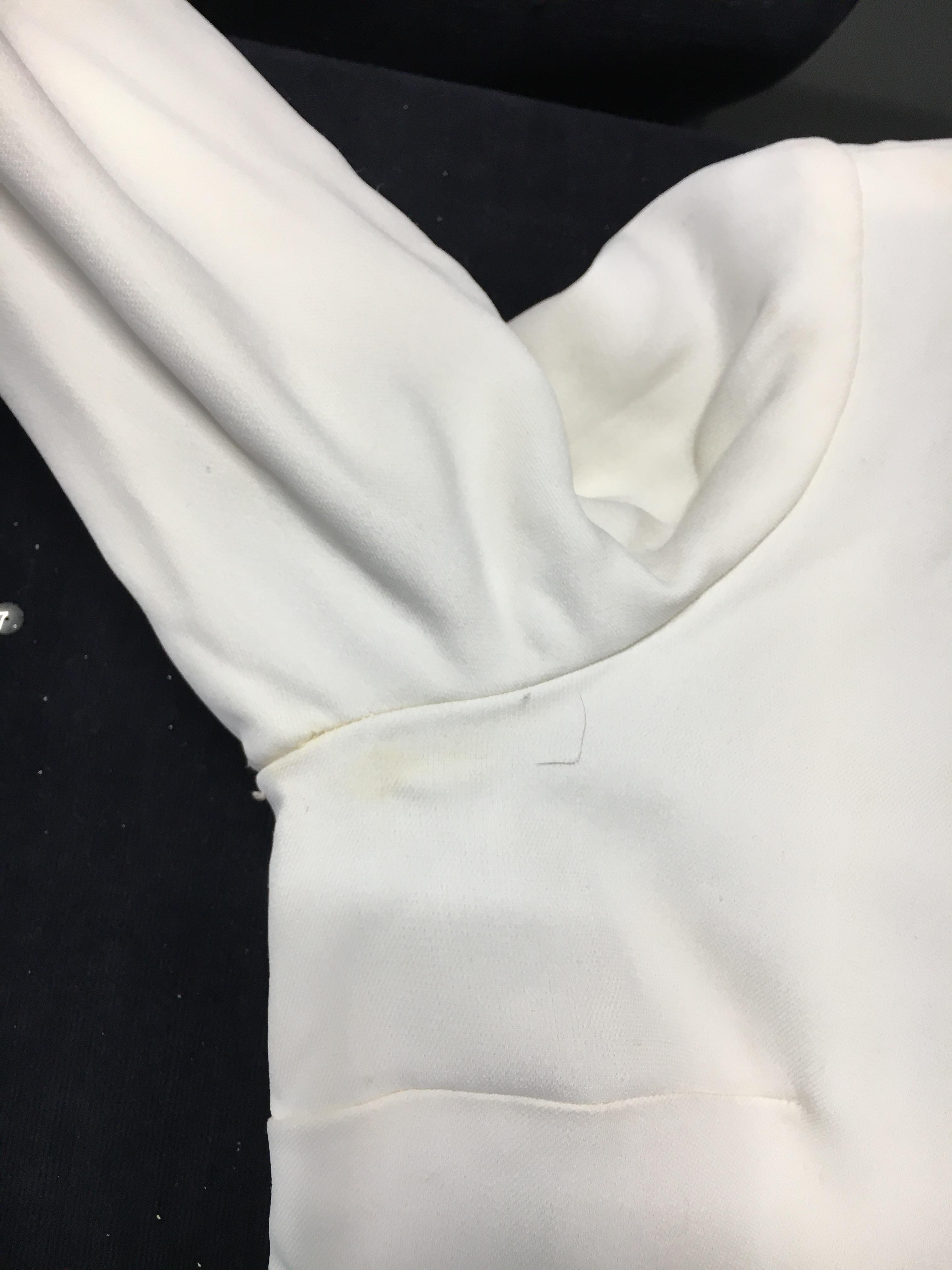 Lot 158 - A Christian Dior by Marc Bohan ivory crêpe