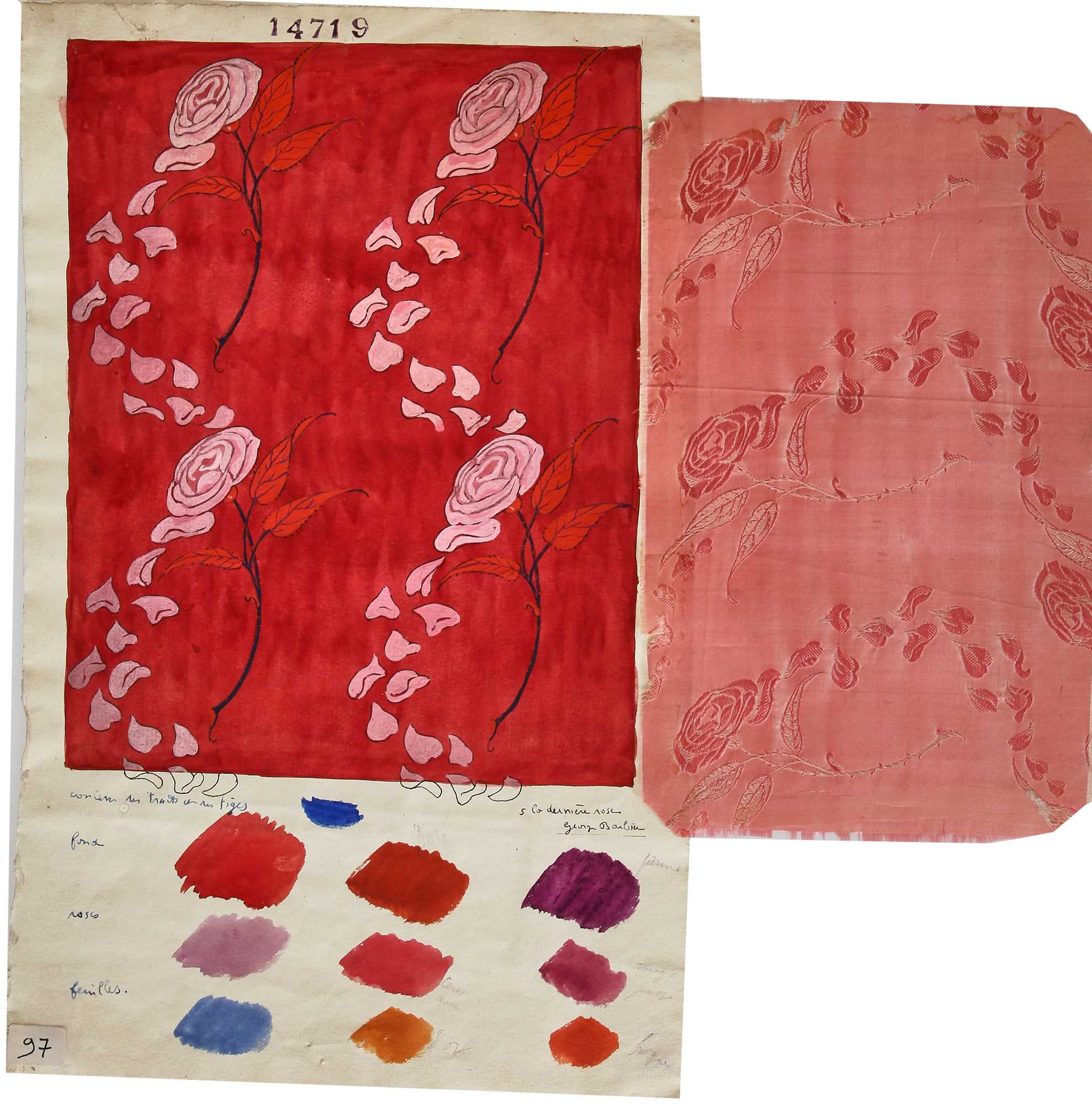 Lot 77 - George Barbier original design for 'La