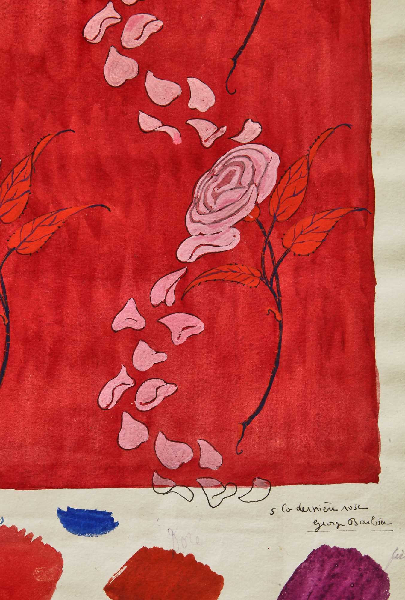 Lot 77 - George Barbier original design for 'La